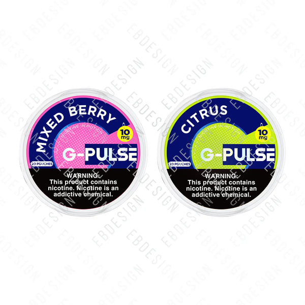 G-Pulse Nicotine Pouches 20ct | G-Pulse Nicotine Pouches by GEEK BAR ...
