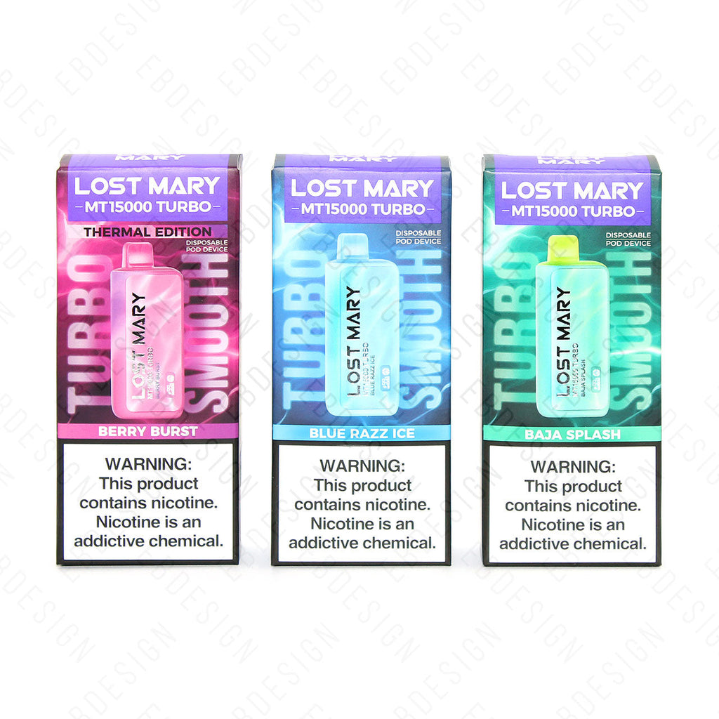 LOST MARY MT15000 TURBO Vape | Lost Mary 15000 puffs Disposable – EBDesign