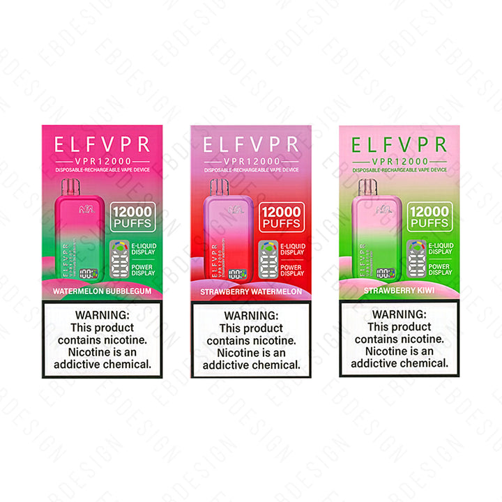 ELF VPR Vape Flavors - Ebdesign VPR Disposable Vape eCigs – EBDesign