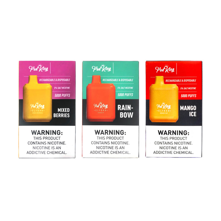 EBDESIGN Pod King XC5000 Vape | Flavors | Official Disposable – EBDesign