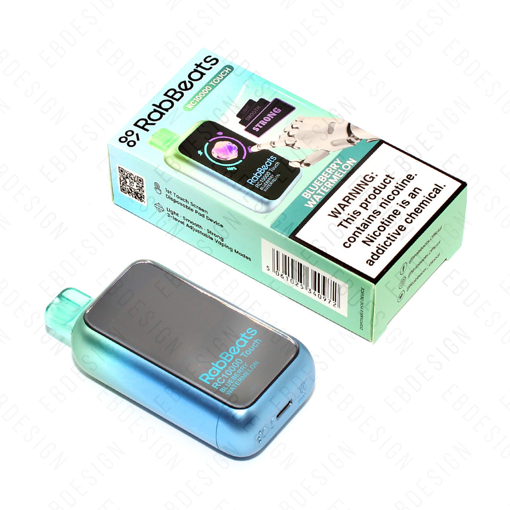 RabBeats RC10000 Touch Vape by EBDESIGN | Rab Beats RC1000 Touch – EBDesign