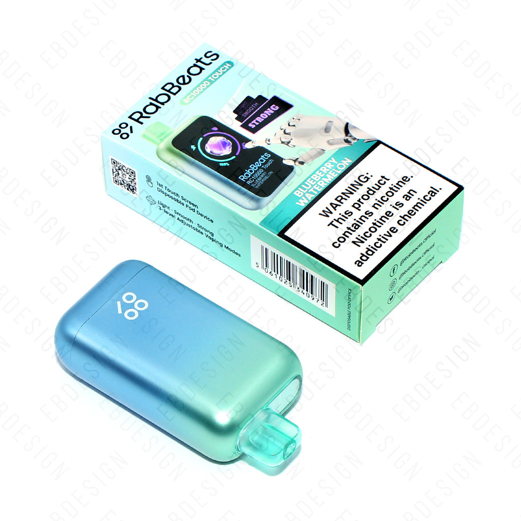 RabBeats RC10000 Touch Vape by EBDESIGN | Rab Beats RC1000 Touch – EBDesign