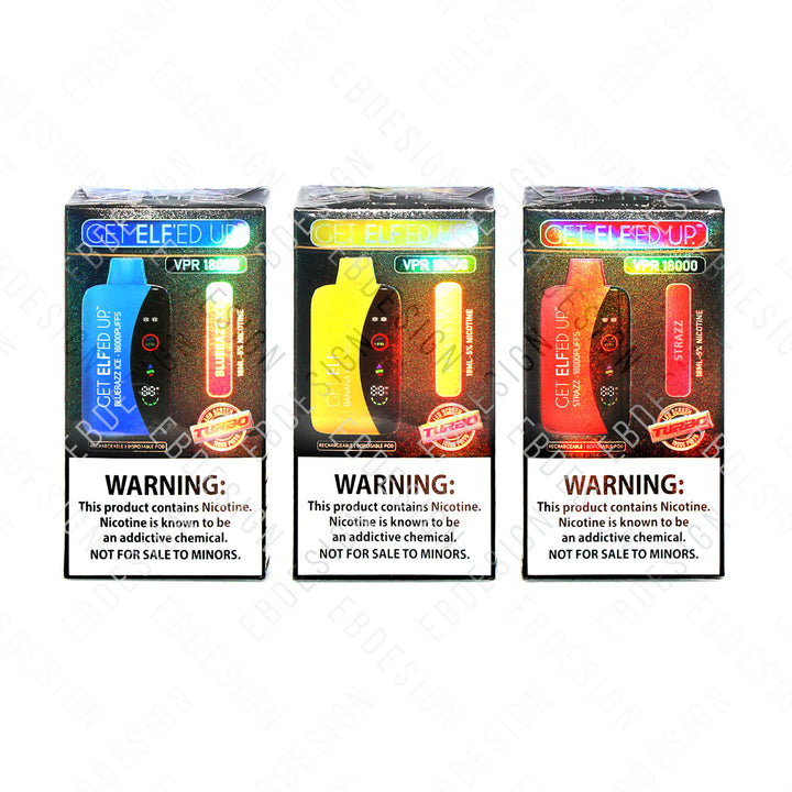 ELF VPR Vape Flavors - Ebdesign VPR Disposable Vape eCigs – EBDesign
