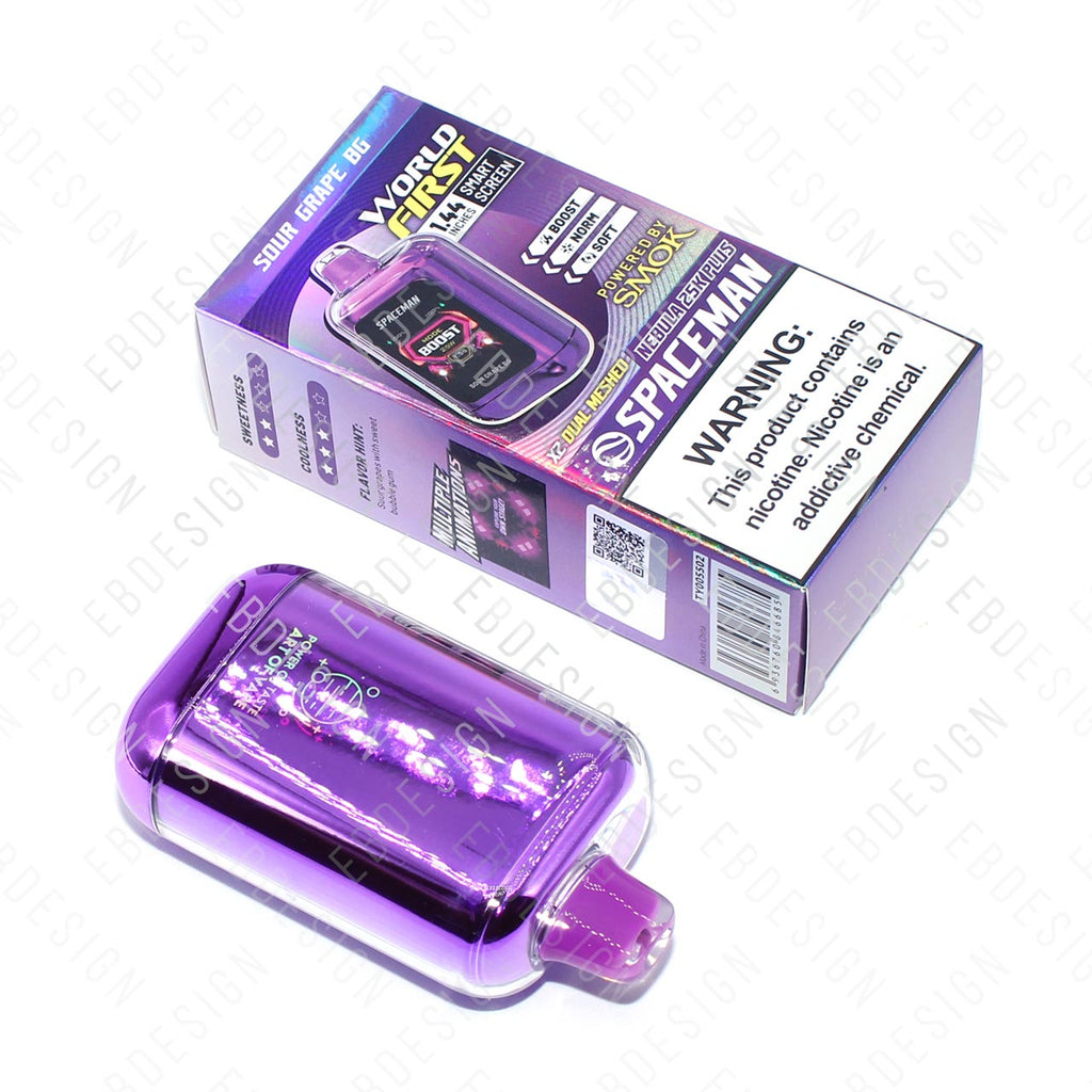 Spaceman Nebula 25K Disposable Vape | Price 16.99 | Spaceman 25000 ...