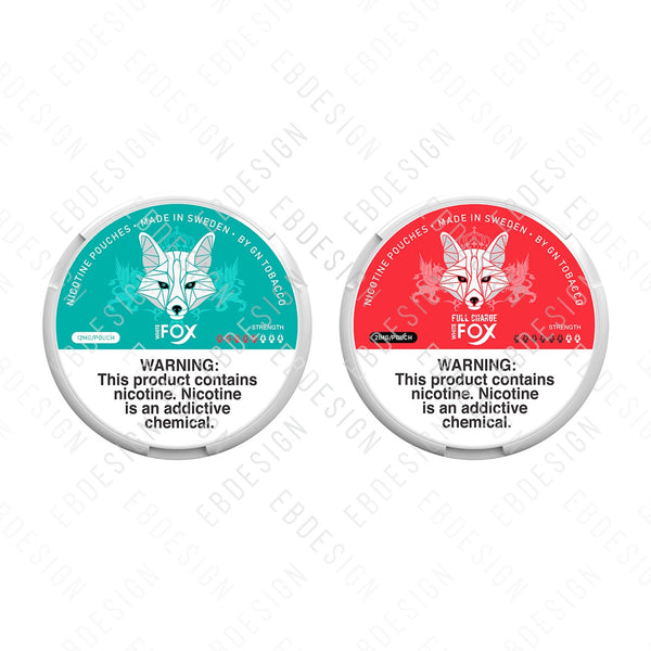 White Fox Nicotine Pouches 20ct | Shop Online USA | Official ...