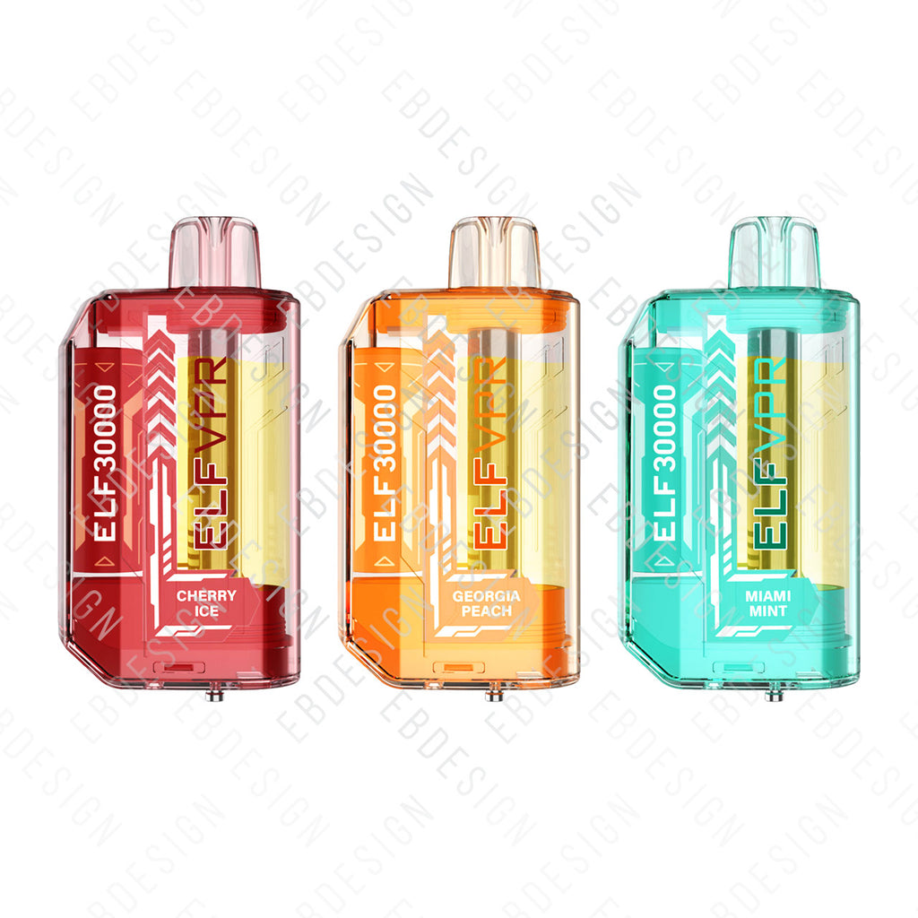 EBDESIGN VPR 30000 Vape | ELF 30000 Puffs | ELF VPR 30K Disposable Ecig ...
